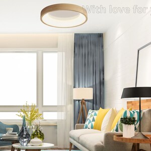 Modern Round Lamp/ceiling Light Fixture/indoor Decoration Luminary ...