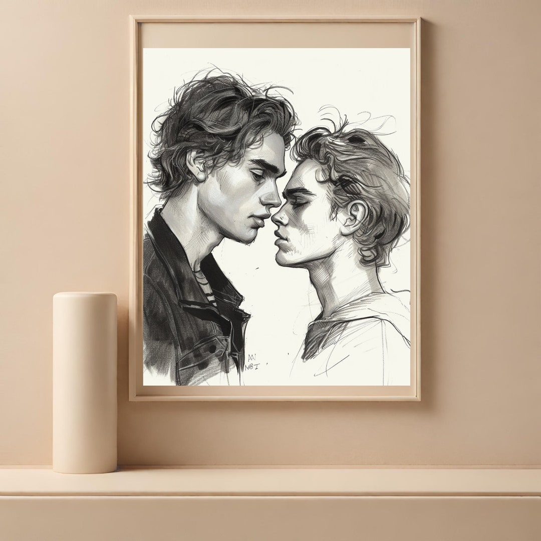 SKAM Isak and Even Poster Tv Show Sketch SKAM Isak and Even LGBTQ ...
