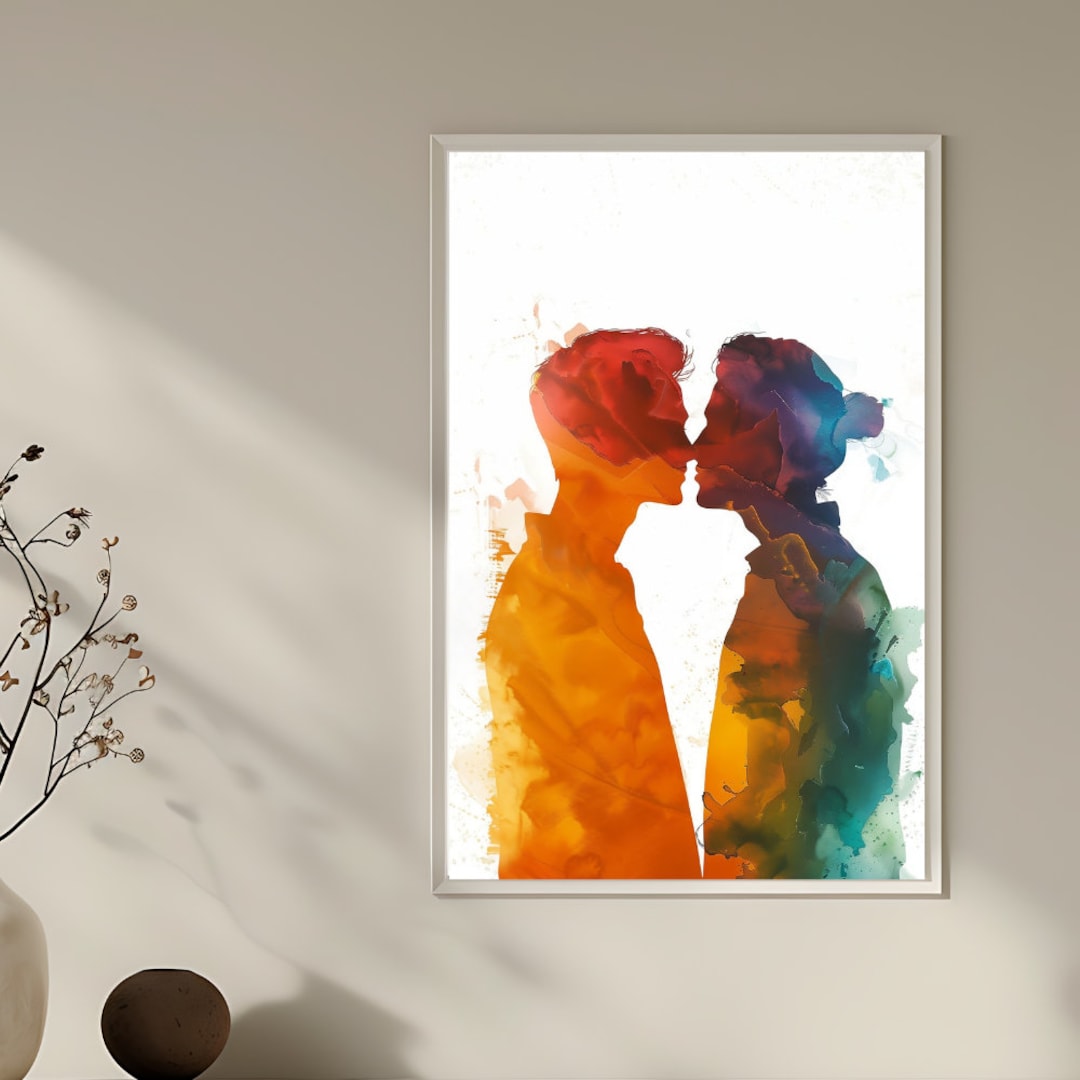 LGBTQ Wall Art Indian Queer Poster Gay Print Pride Poster Anniversary ...