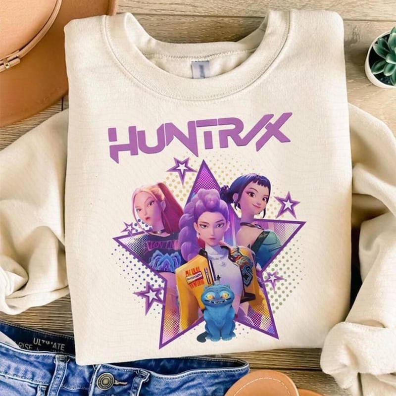 Kpop Demon Hunters Huntrix Merch Hoodie - Etsy