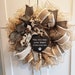 Round Dog Themed Ribbon Wreath - Etsy