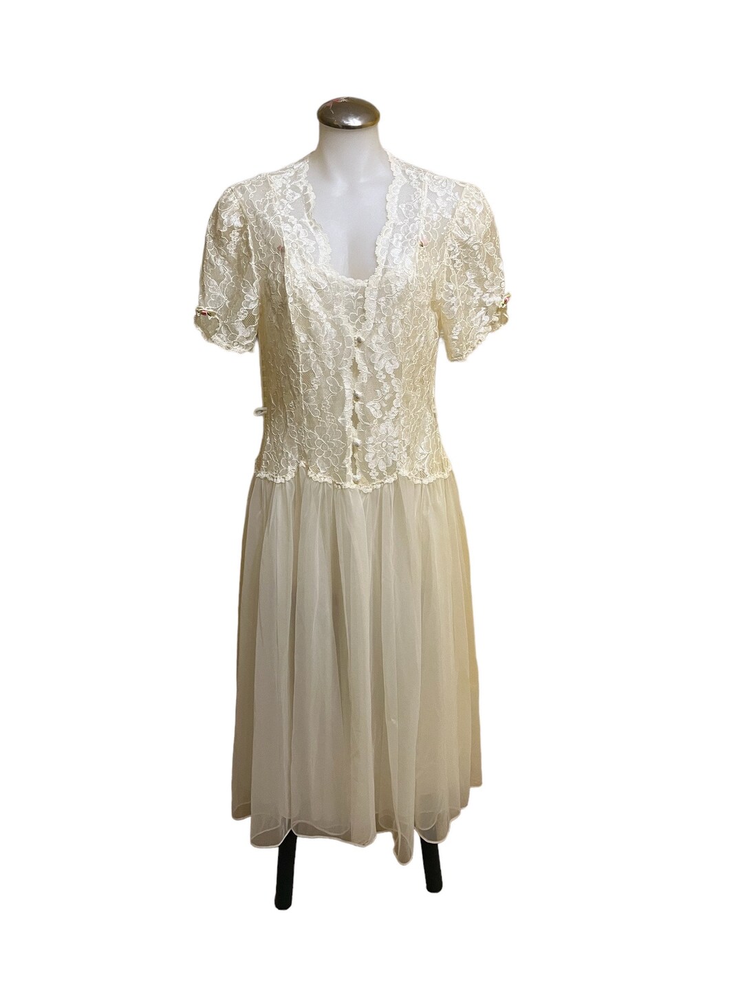 Vintage Henson Kickernick Nightgown Negligee Medium New With Tags - Etsy