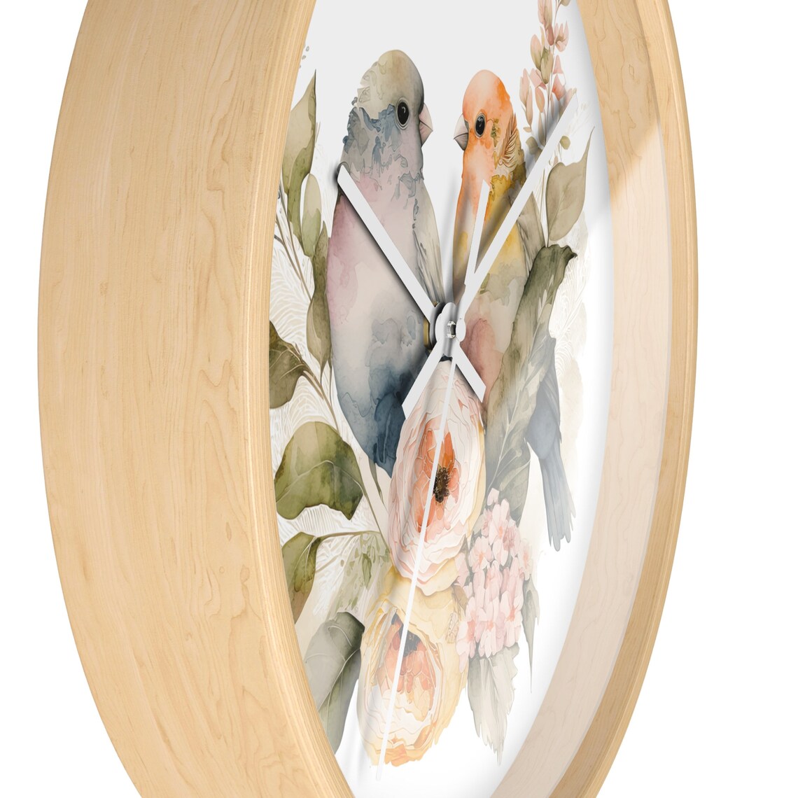 Hanging Framed Clock, Wall Clock Bird Clock, Gift for Mom, Home Decor ...