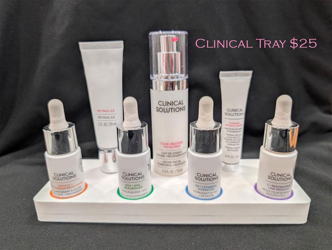 808 Brand Clinical Storage and Display Tray for Skin Care Products. - Etsy