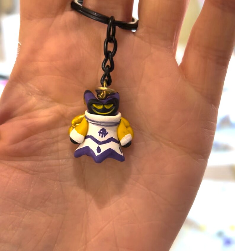 Squished Adam Keychain Hazbin Hotel - Etsy New Zealand