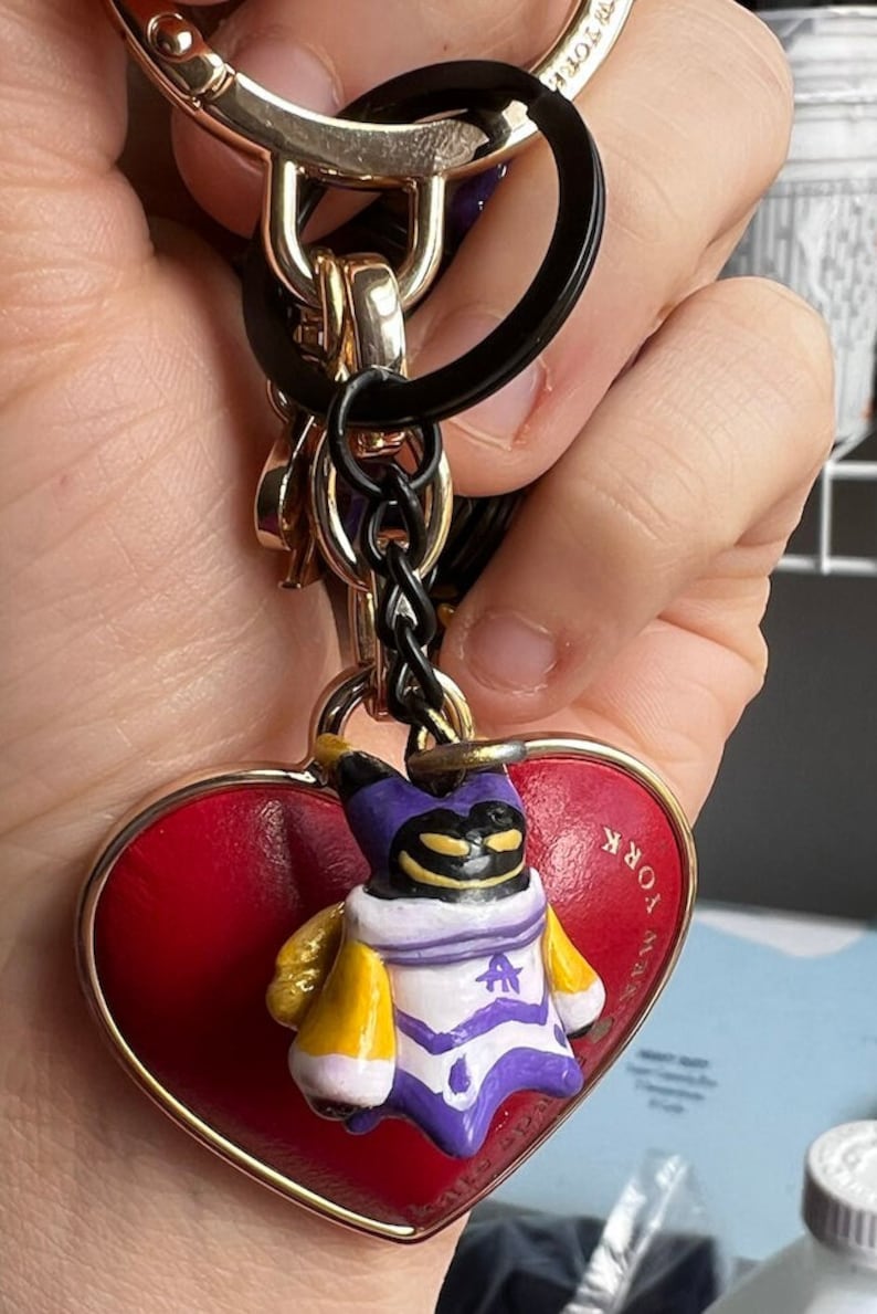 Squished Adam Keychain Hazbin Hotel - Etsy New Zealand