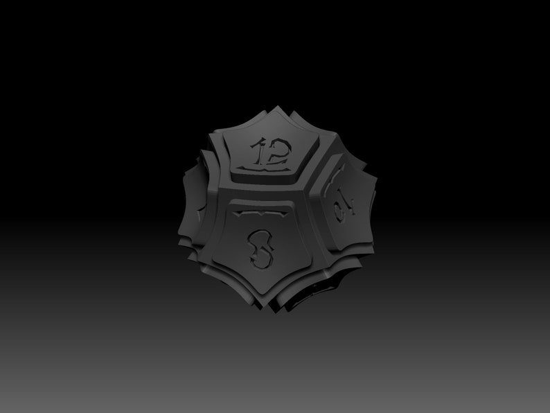 Mysterious Artifact Dice Pack - 3D Print STL - D20 - Etsy