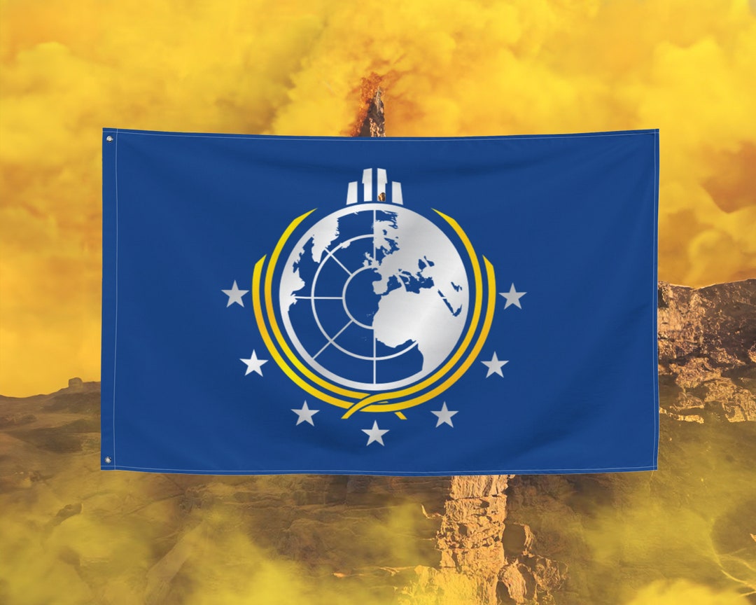 Helldivers 2 Flag, Super Earth Flag, Super Earth Gift, Helldivers 2 ...