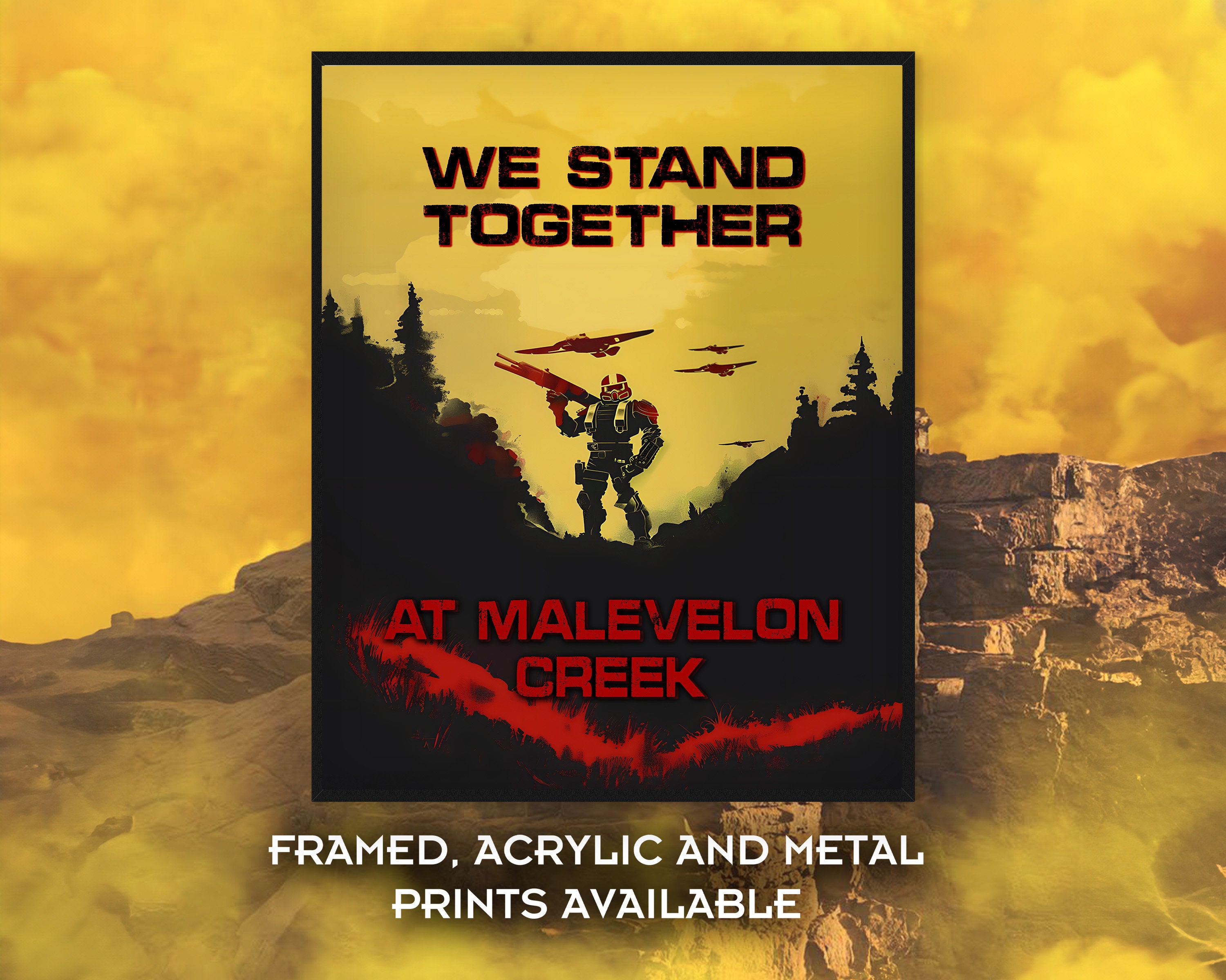 Helldivers 2 Video Game Poster, Helldivers 2 Poster, Helldivers 2 Gift, Helldivers 2, Gaming ...