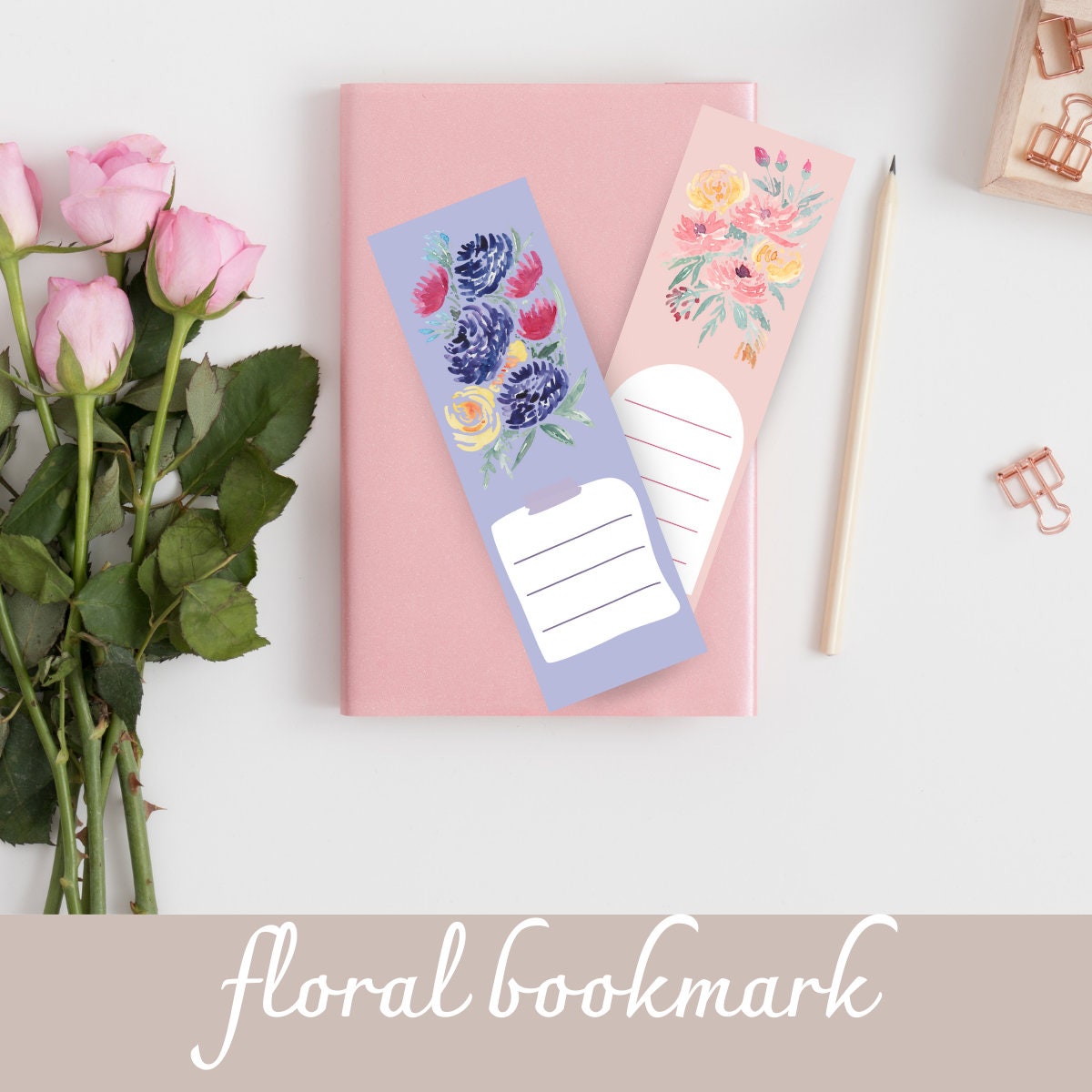 Printable Digital Bookmarks, Nostalgic and Gift-worthy Digital ...