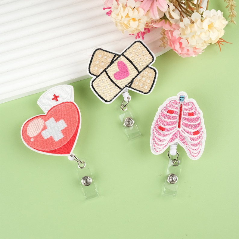 Nurse Badge Reels Retractable, Nurse Badge, Cardiac Neurology ...