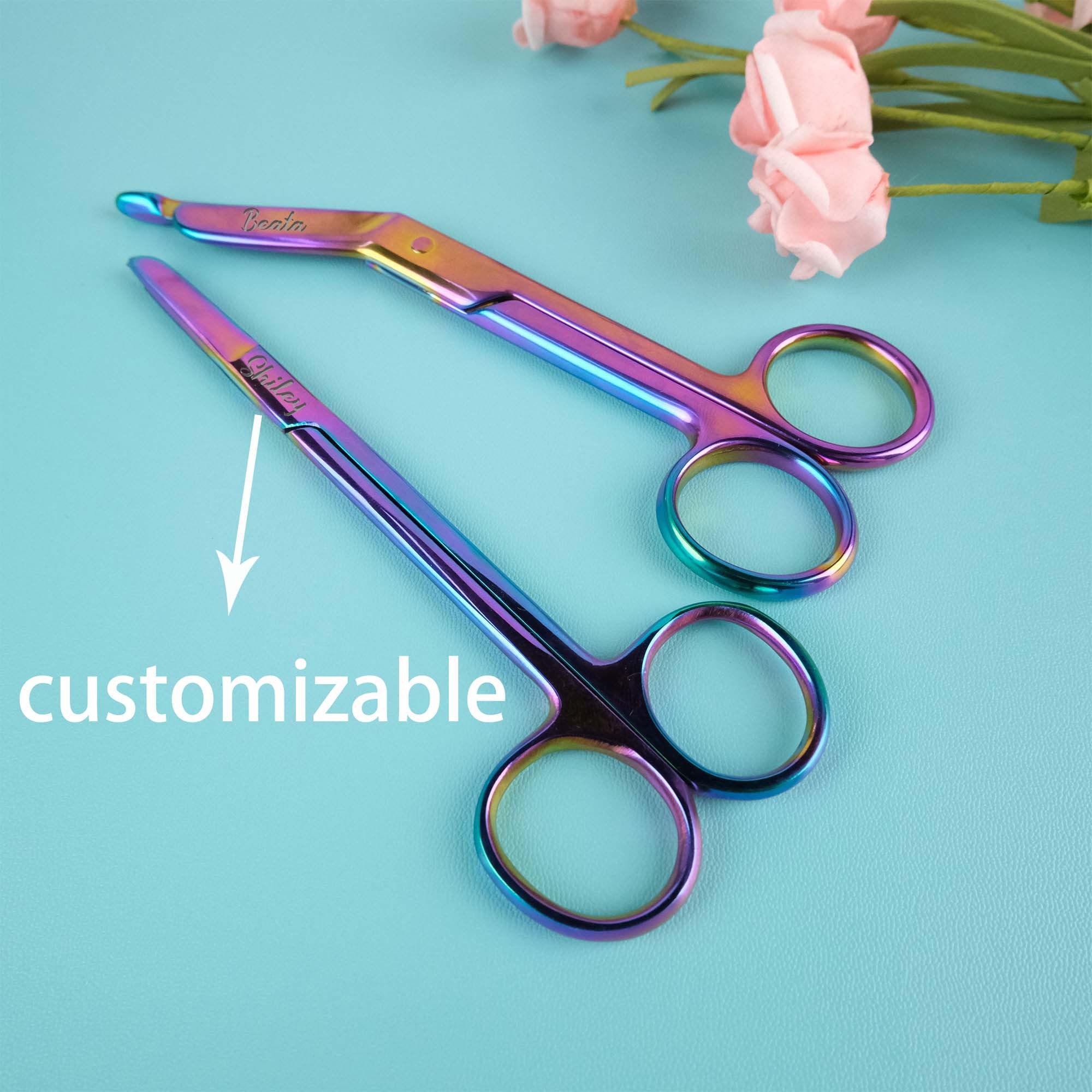 Personalized Nurse Gift Set With Bandage Scissor, Hemostat, Suture ...