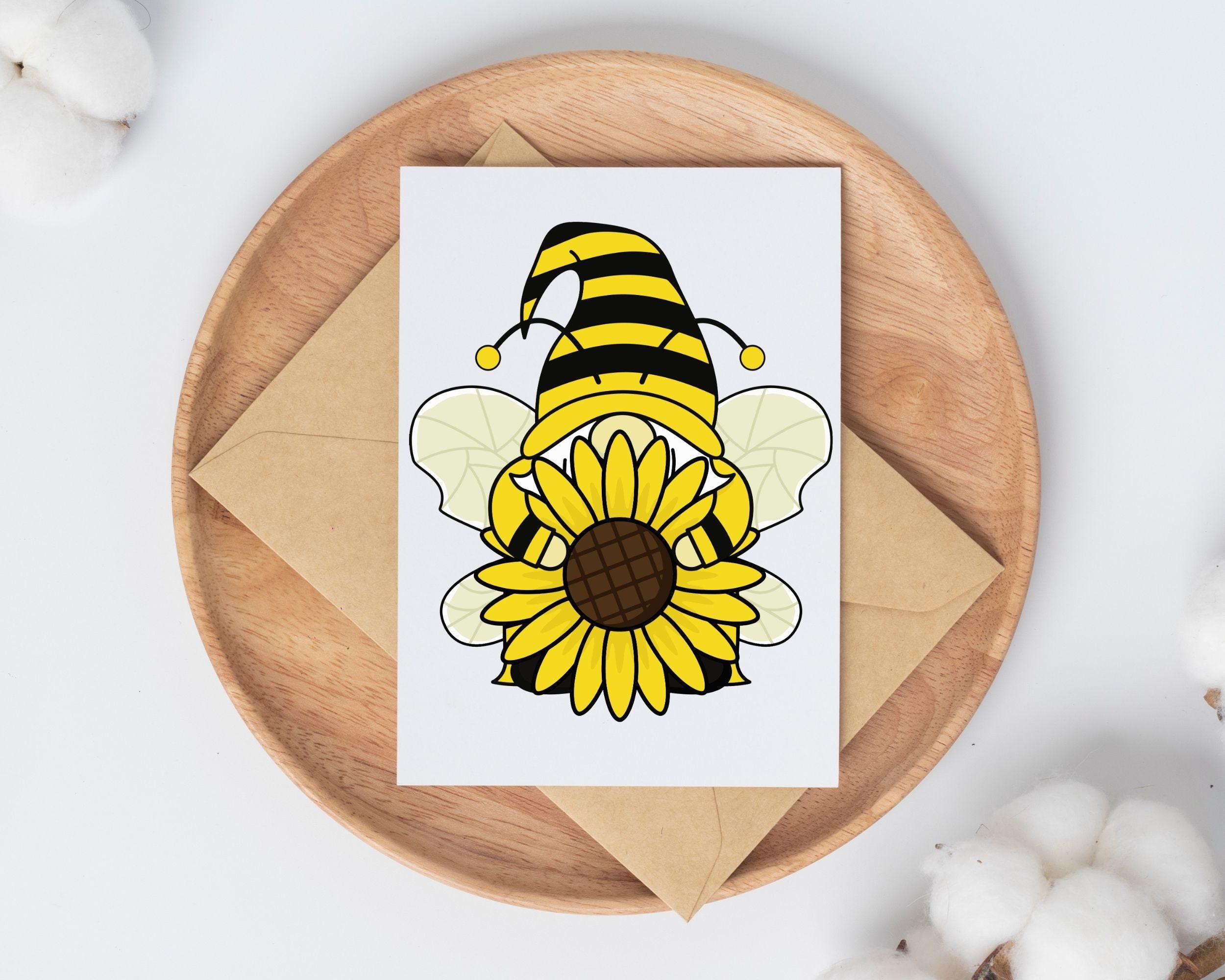 Bee Gnome Svg\ Spring Gnomes Cut Files\ Summer Gnomes Svg\ Dxf\ Eps ...