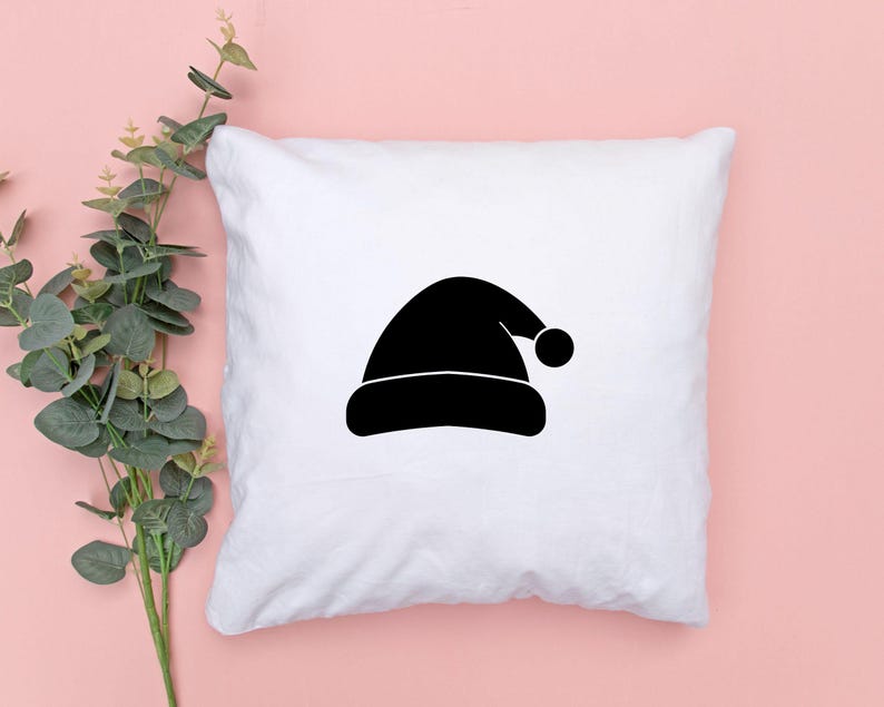 Santa Hat Svg Bundle, Christmas SVG, Santa Hat Silhouette, Christmas ...