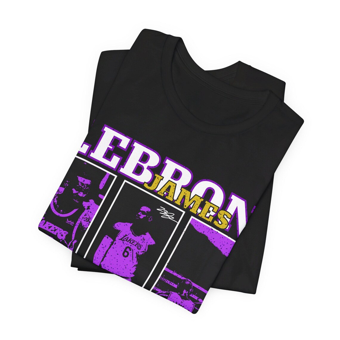 Lebron James Los Angeles Lakers Graphic Tee Shirt Mens Womens LA Lakers ...