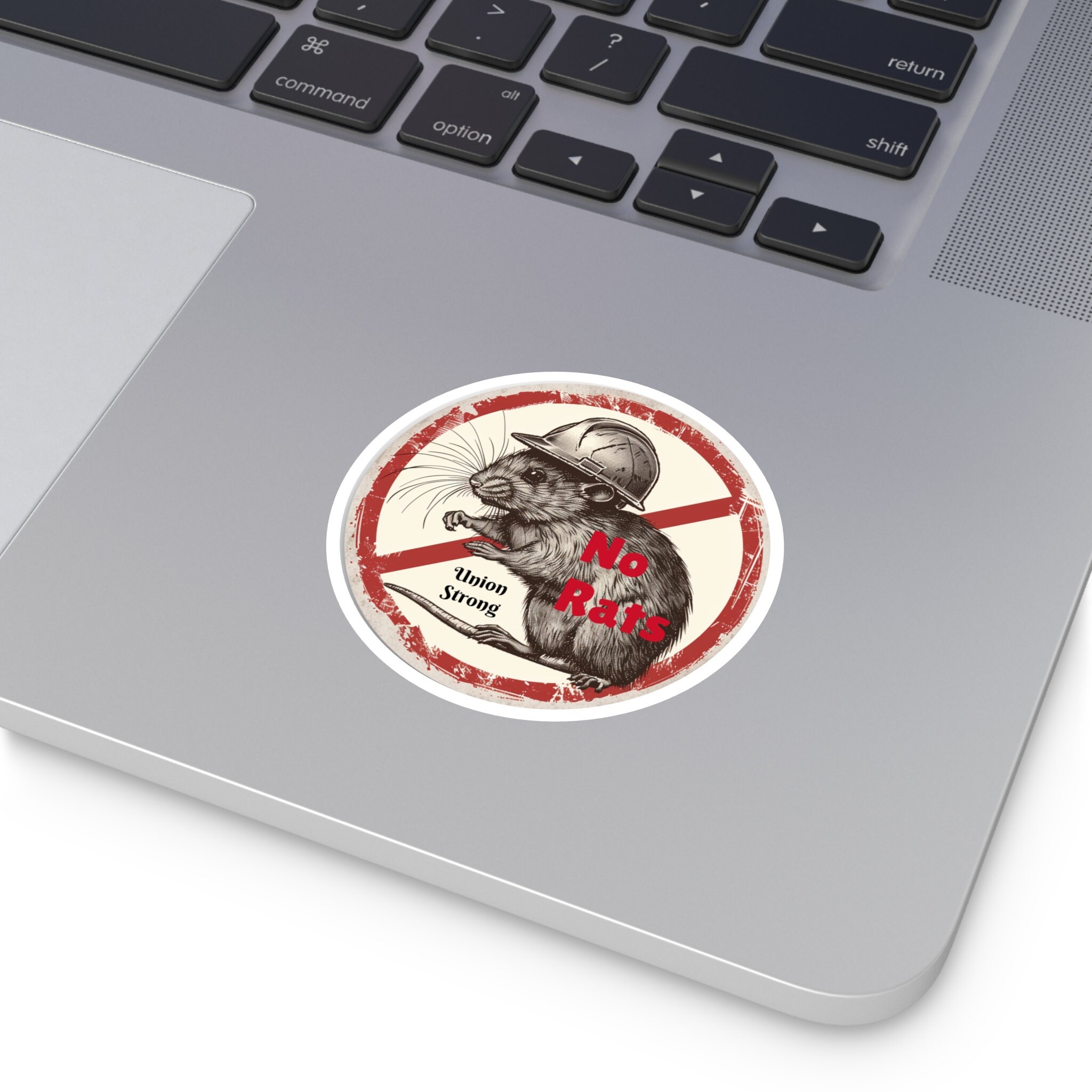 No Rats Union Strong Hardhat Sticker Water and Scratch Resistant - Etsy ...