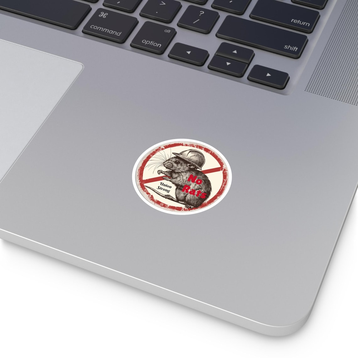No Rats Union Strong Hardhat Sticker Water and Scratch Resistant - Etsy