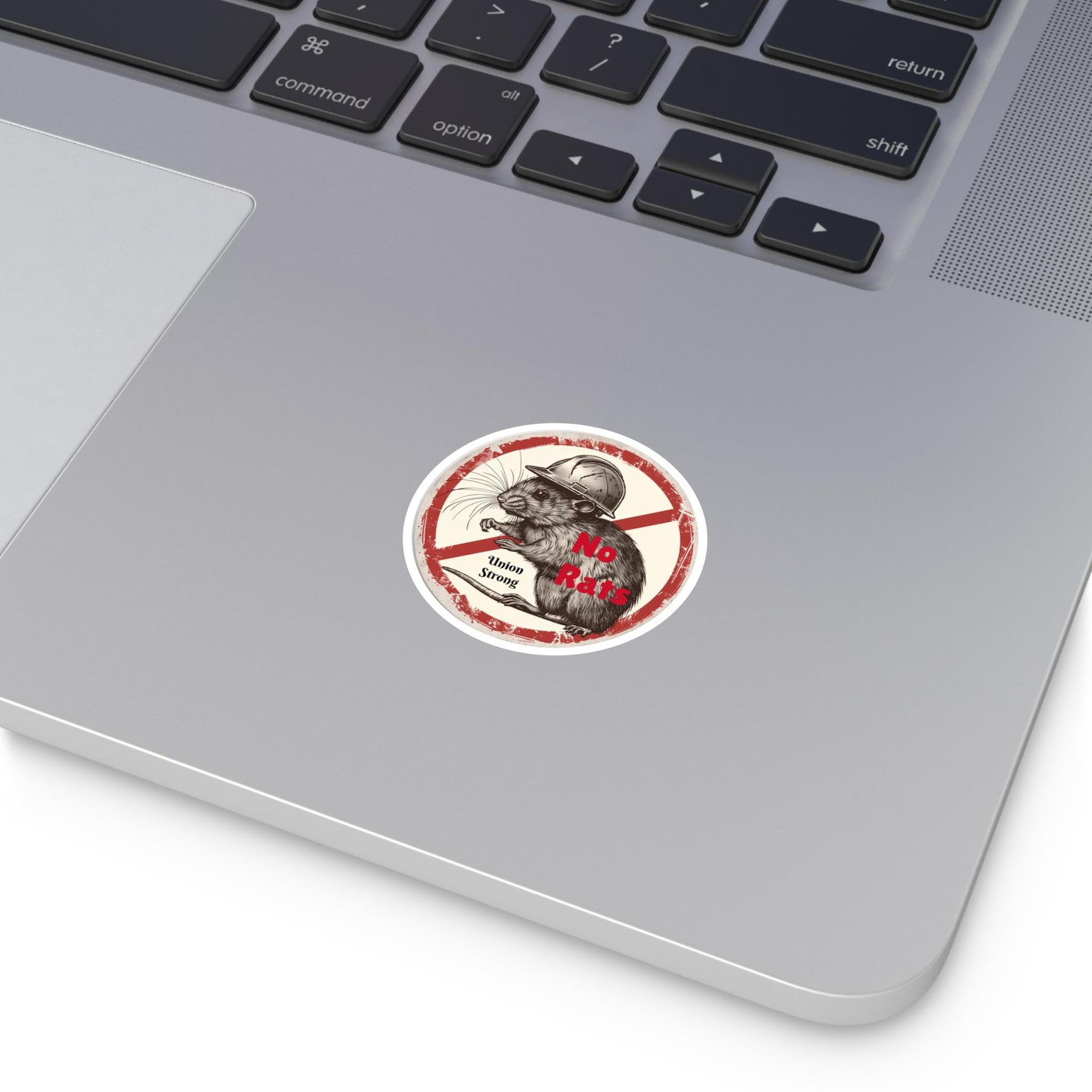 No Rats Union Strong Hardhat Sticker Water and Scratch Resistant - Etsy