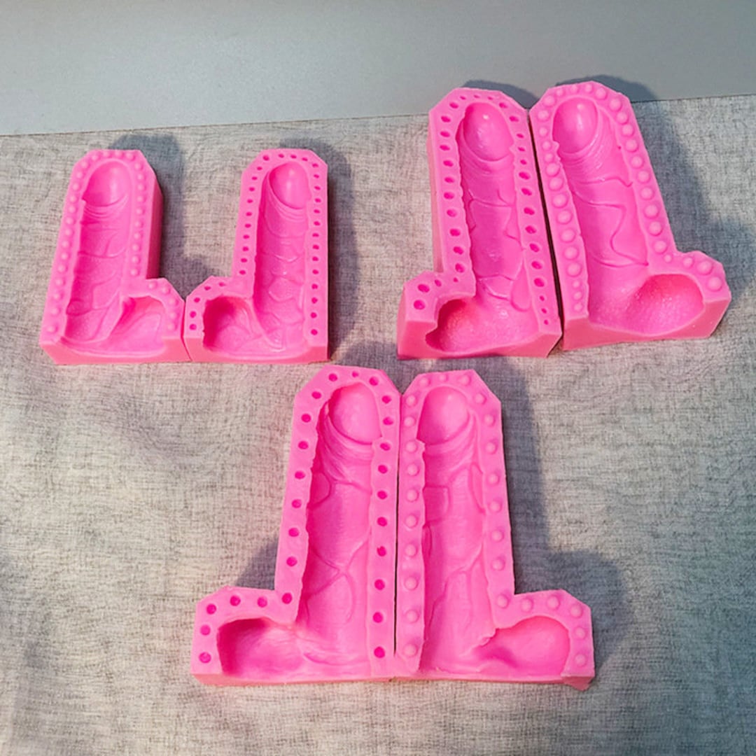 Genital Mold,3 Size Penis Candle Mold,sex Mould,silicone Mold,aroma ...
