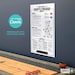 Shuffleboard Rules Poster, Personalized Game Room Sign (canva Template ...