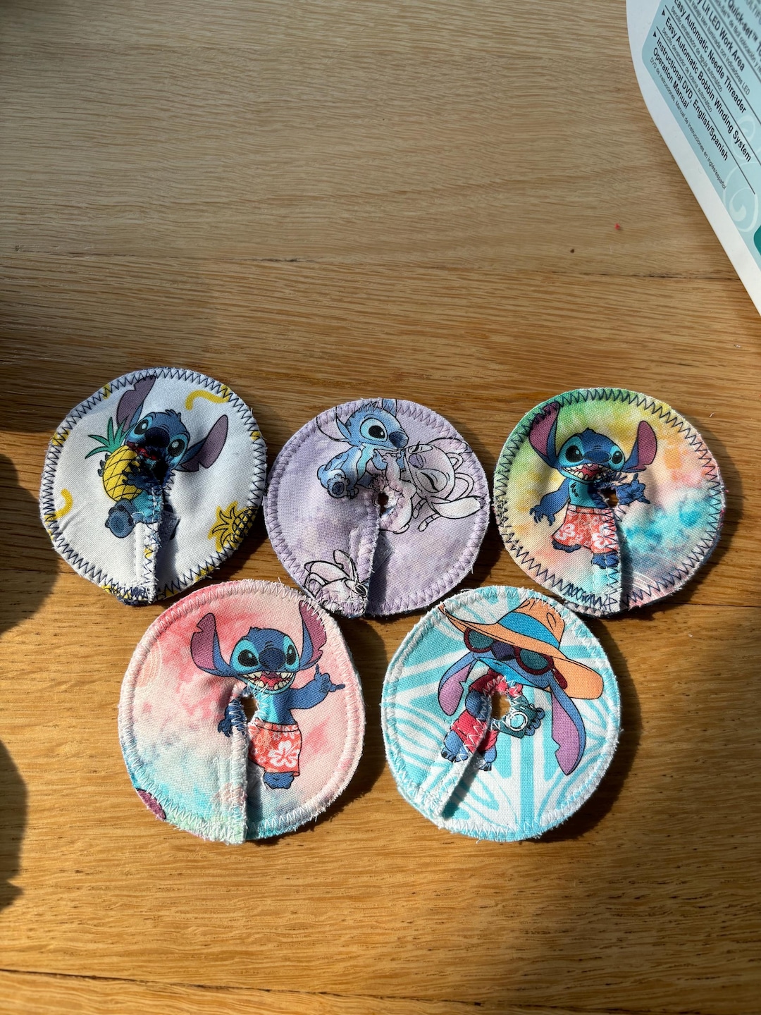 Stitch Feeding Tube Pads Set of 5 - Etsy