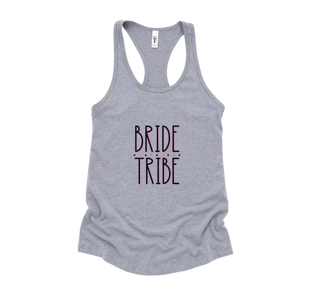 Bride Tribe Wedding Tank, Bridal Party, Bachelorette Party, Matching ...