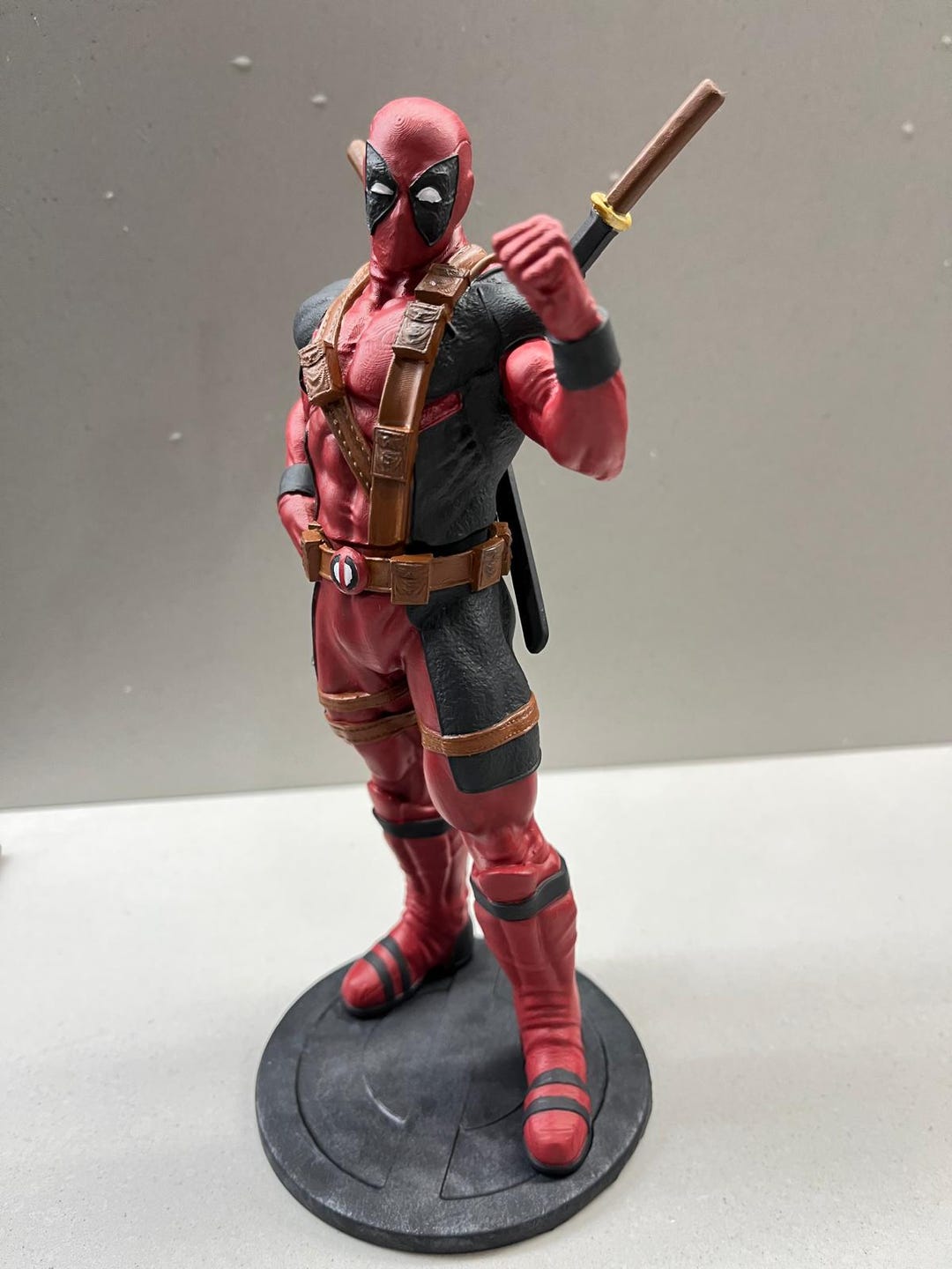 Deadpool - Hand-painted Collectible Statue (30 Cms) - Etsy