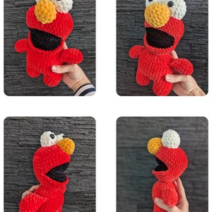 Elmo Crochet Pattern PDF / Häkelanleitung - Etsy