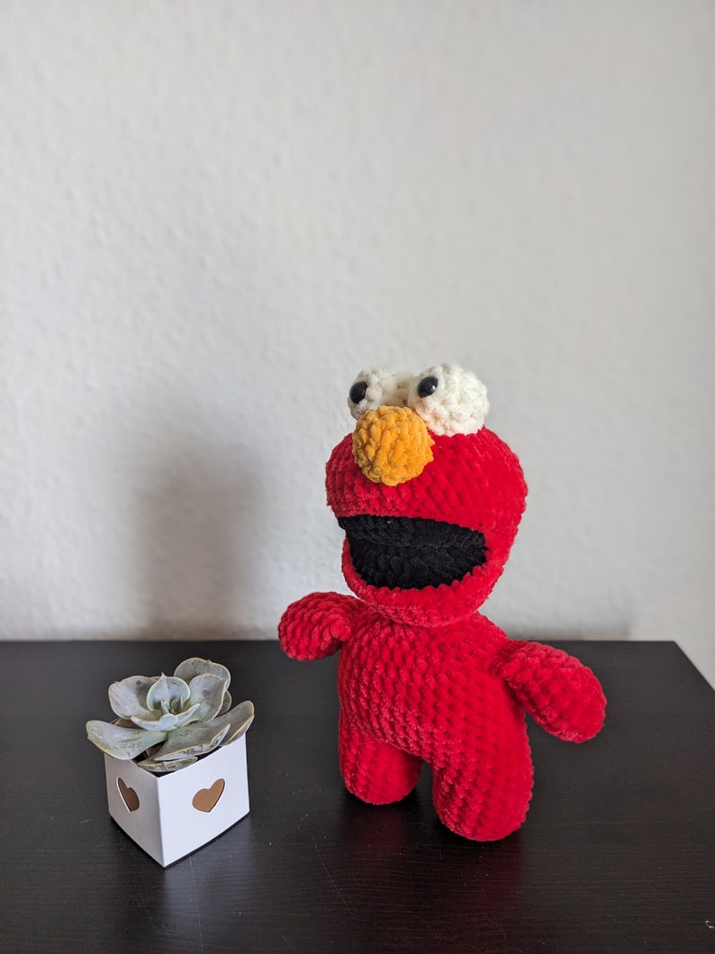 Elmo Crochet Pattern PDF / Häkelanleitung - Etsy