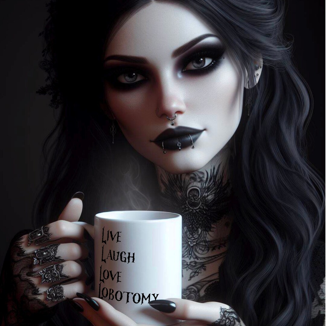 Live Laugh Love Lobotomy Ceramic Mug, 11oz - Etsy
