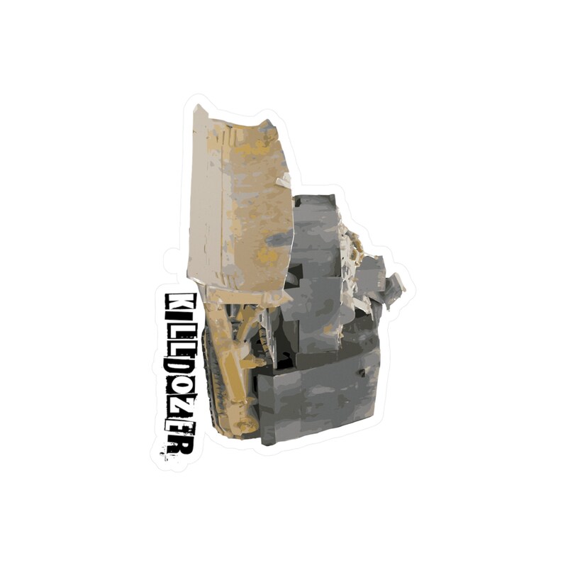 Killdozer Kiss-cut Vinyl Decals - Etsy