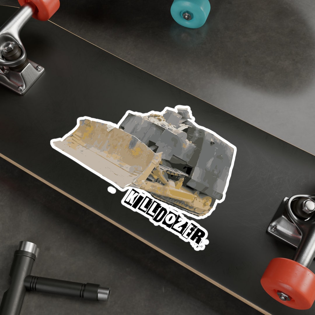 Killdozer Kiss-cut Vinyl Decals - Etsy
