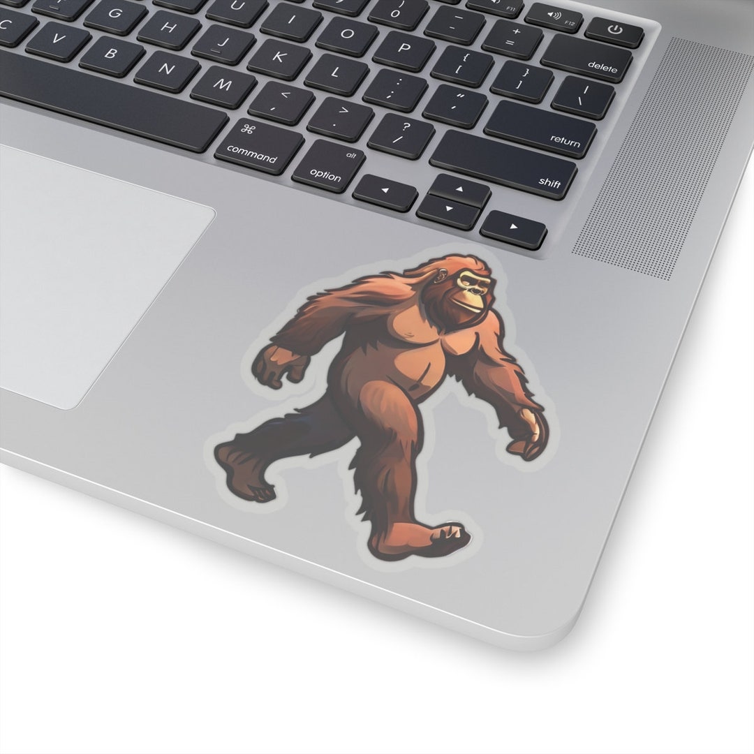 Bigfoot Kiss-cut Stickers, Sasquatch Vinyl Decals, Squatch Sticker Pack ...