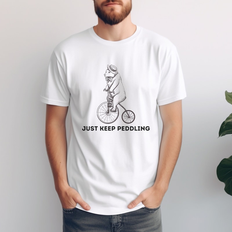 Keep Pedaling - Etsy
