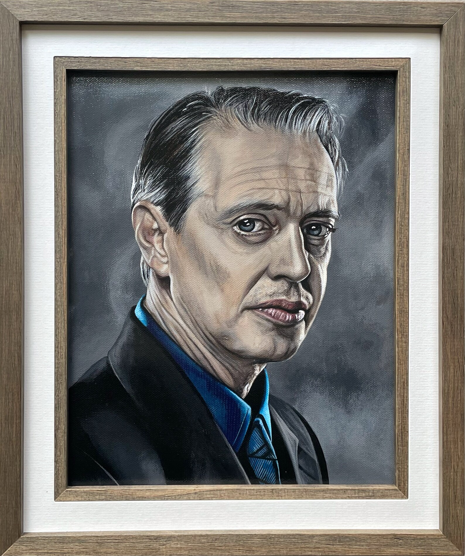Original Boardwalk Empire Painting - Steve Buscemi - Nucky Thompson ...