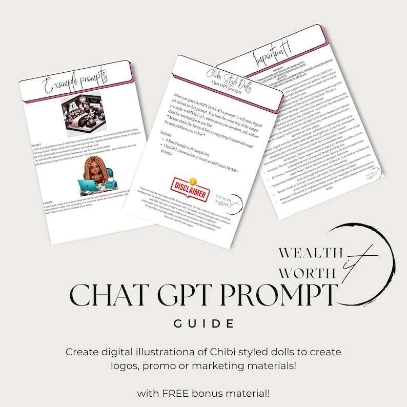 Custom Chibi Doll Prompts - Personalized Digital Chibi Art Templates ...