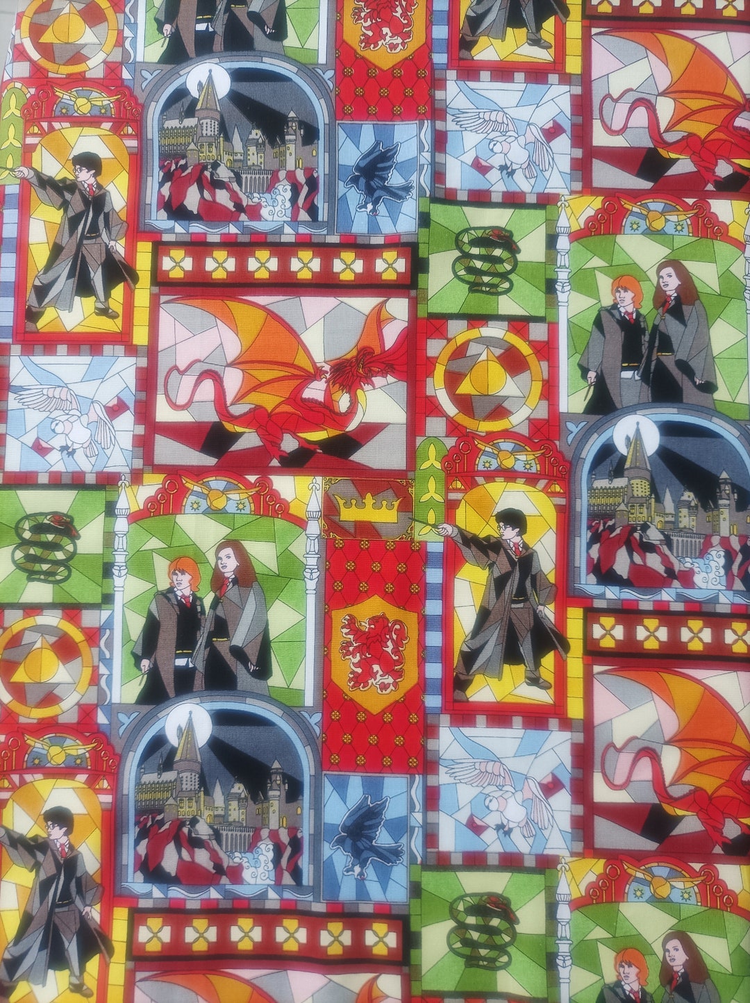 Harry Potter Fabric - Etsy