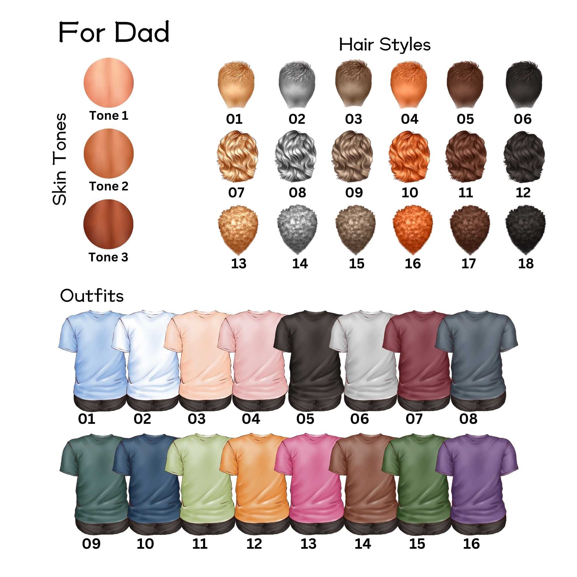 Personalized Family Decals Custom Family Stickers of Family Member ...