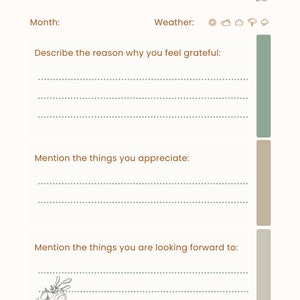 Self Care, Good Notes Journal, Digital Download Organizer, Gratitude ...
