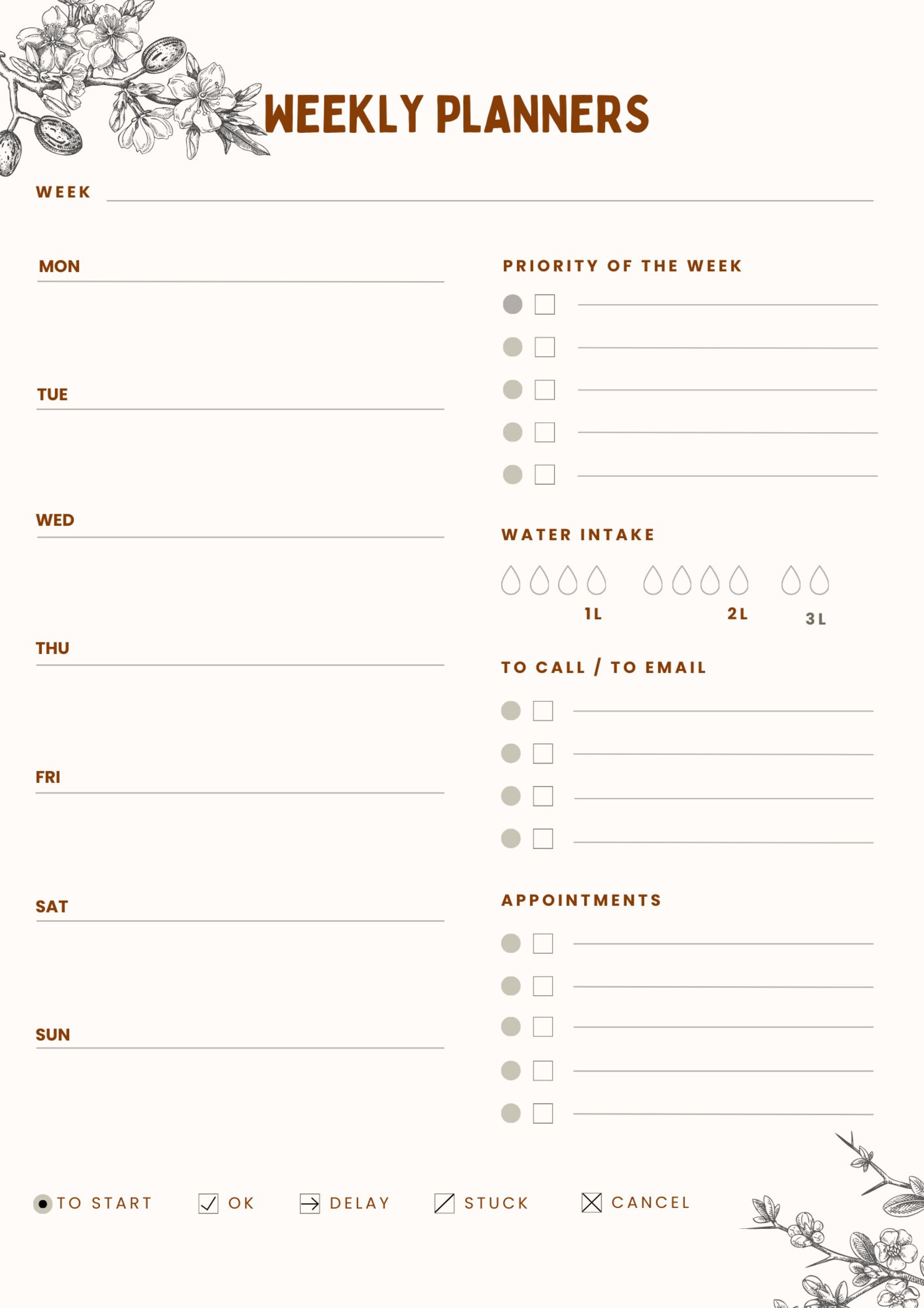 Self Care, Good Notes Journal, Digital Download Organizer, Gratitude ...