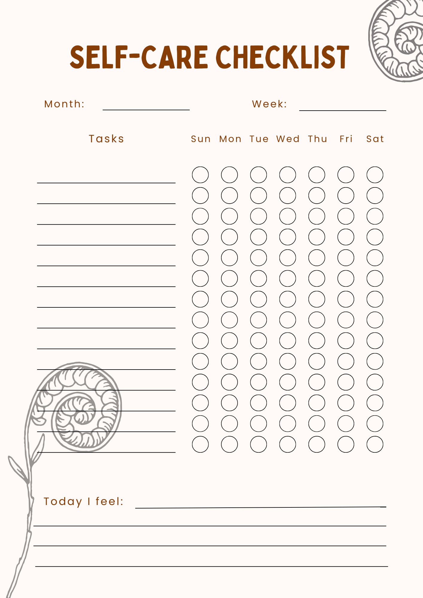 Self Care, Good Notes Journal, Digital Download Organizer, Gratitude ...