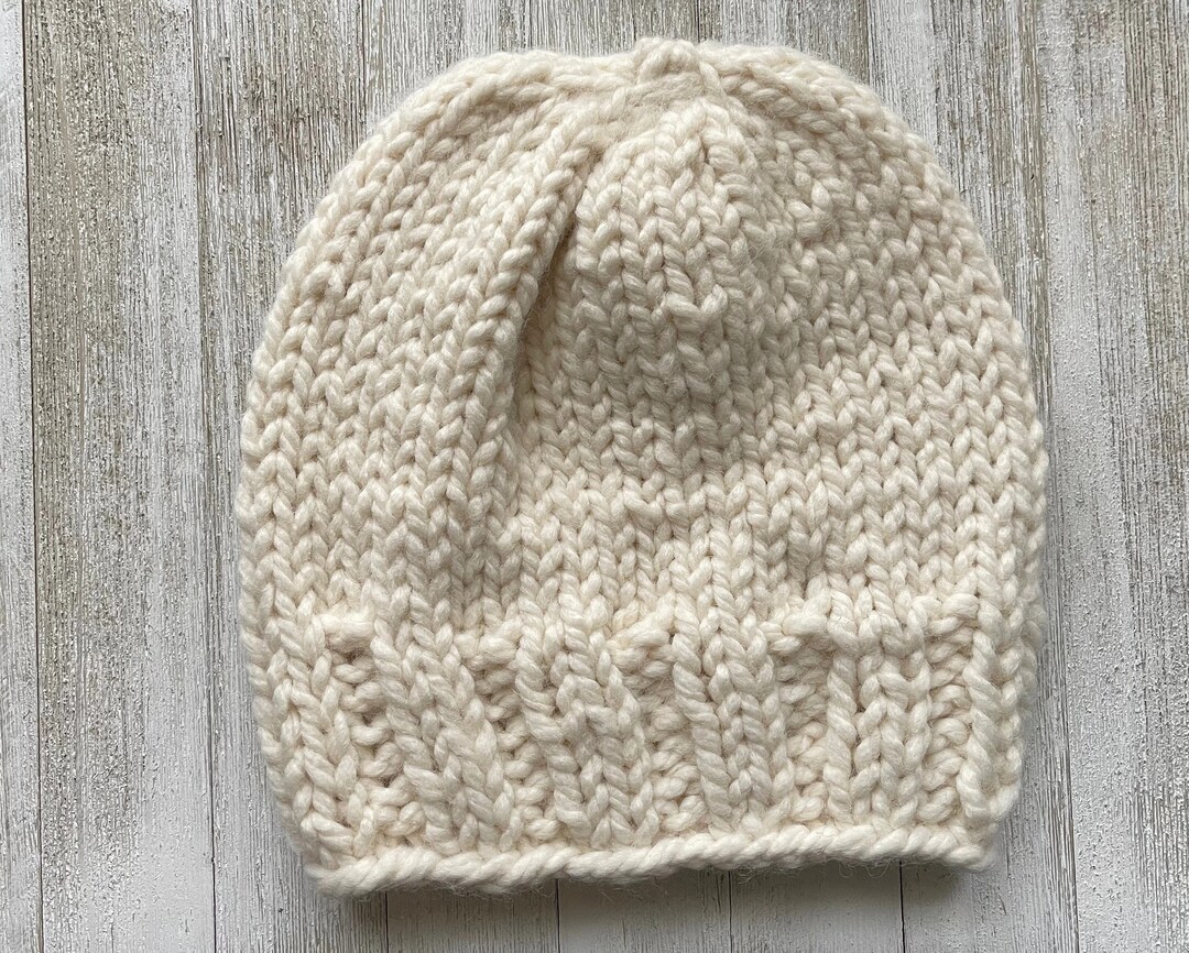 Womens Knit Hat Pattern, Knitting Pattern - Etsy