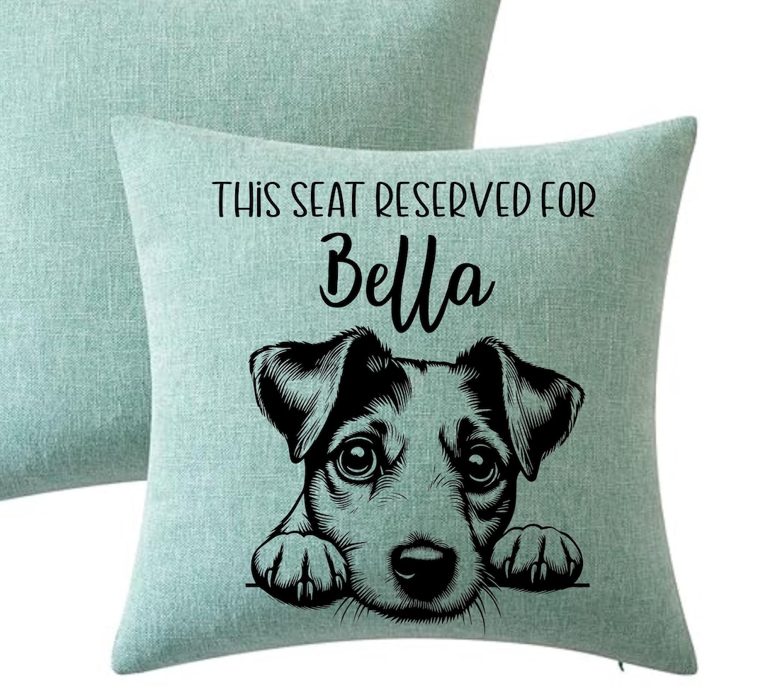 Personalized Jack Russell Terrier Pillow,dog Lover Gift, Custom Jack ...