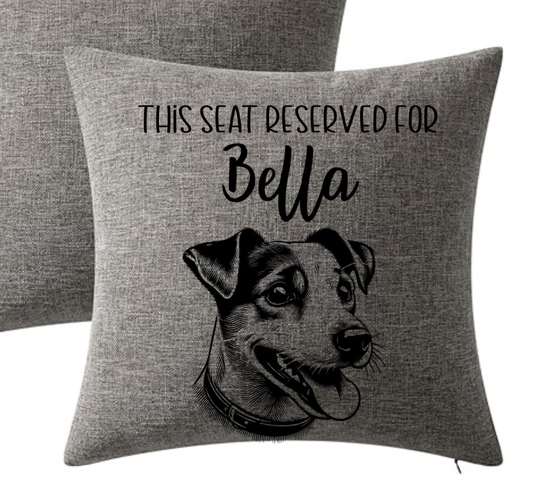 Personalized Jack Russell Terrier Pillow,dog Lover Gift, Custom Jack ...