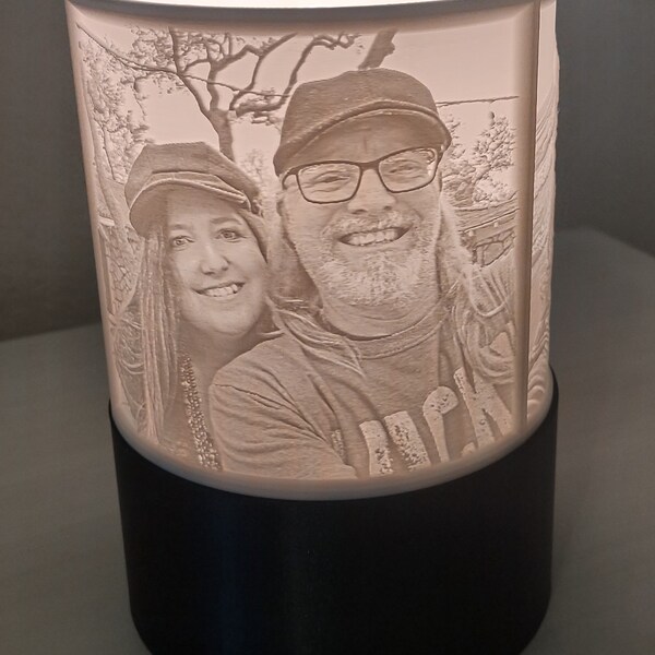 Lithophane Lamp - Etsy