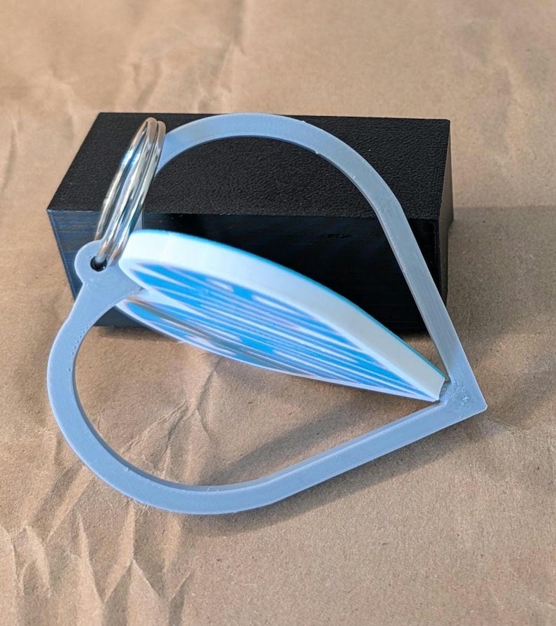 Grandma Heart Key Fob – Personalized Key Chain + Fun Fidget Feature! - Etsy