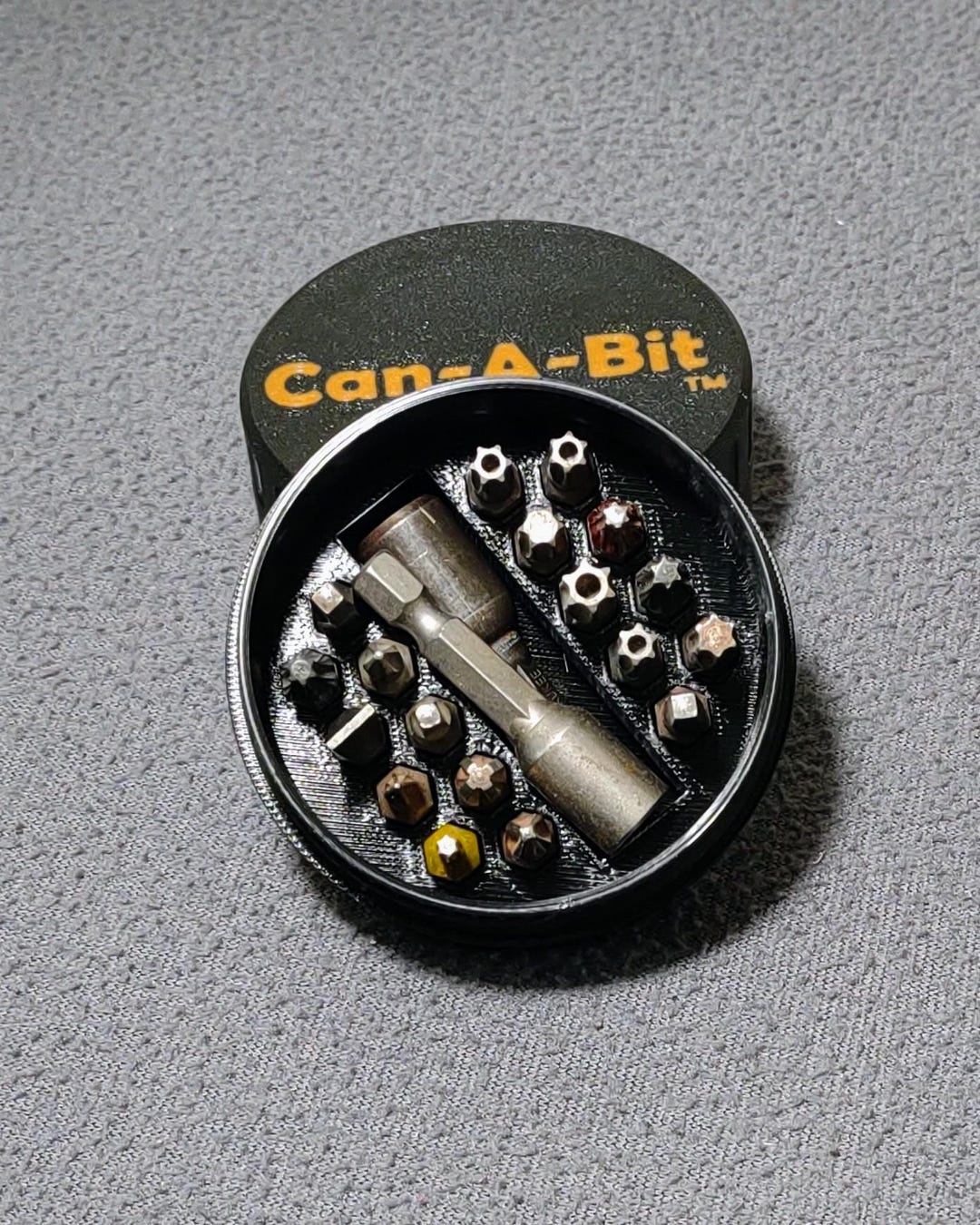 Can-a-bit™ Driver Bit Storage - 18-bit Storage - Construction ...