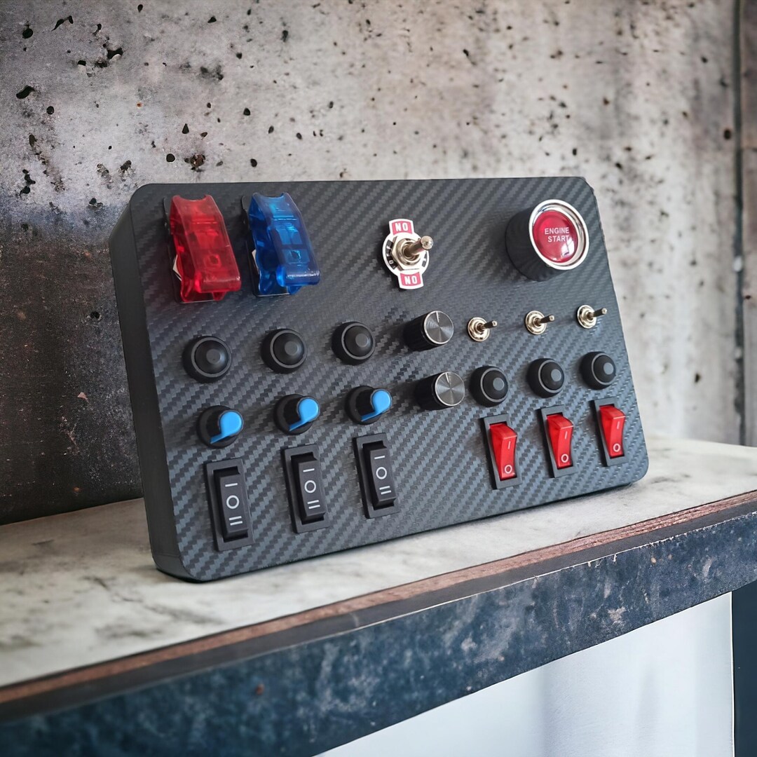 Buttonbox USB PC Simracing Asseto Corsa 32 Function - Etsy