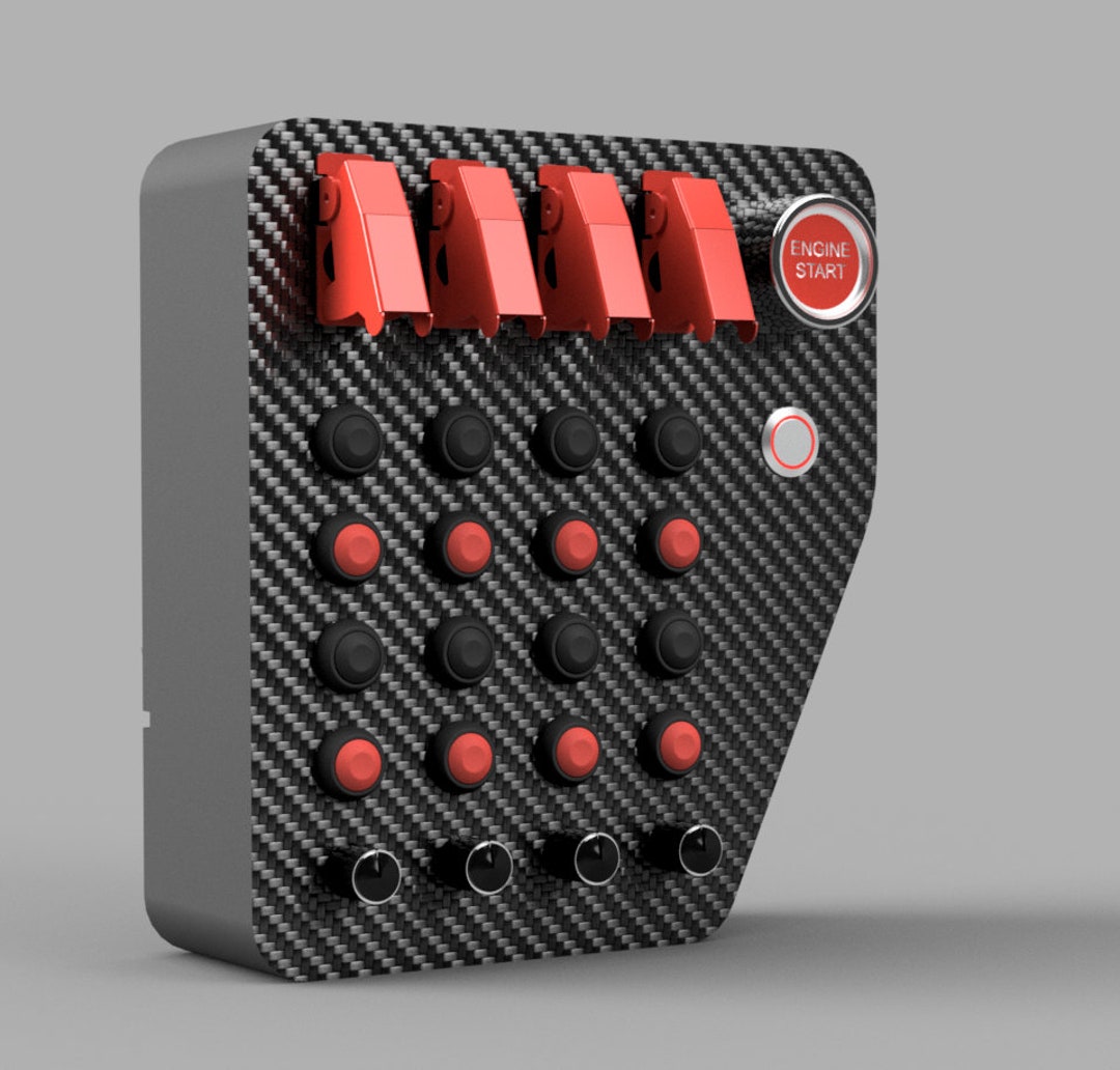 Buttonbox USB PC Simracing Asseto Corsa 30 Function - Etsy