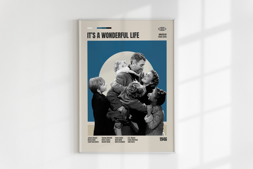 VINTAGE INSPIRED Movie Print, Retro Movie Print, Midcentury Modern ...